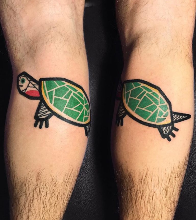 Abstract Turtle Tattoo - TattMania